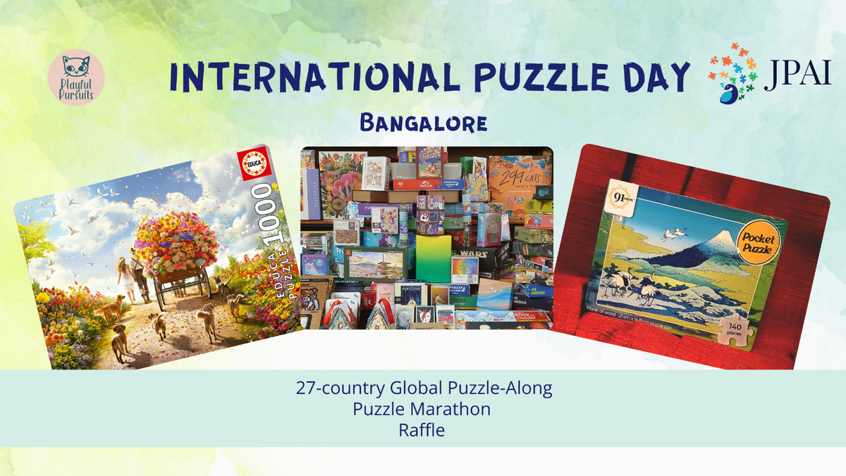 International Puzzle Day with Playful Pursuits & Jigsaw Puzzle ...