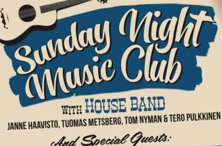 Sunday Night Music Club with Laura Moisio, Hard Rock House, Helsinki ...