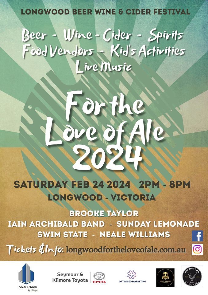 Longwood For the Love of Ale 2024, Longwood Recreation Reserve, Euroa ...