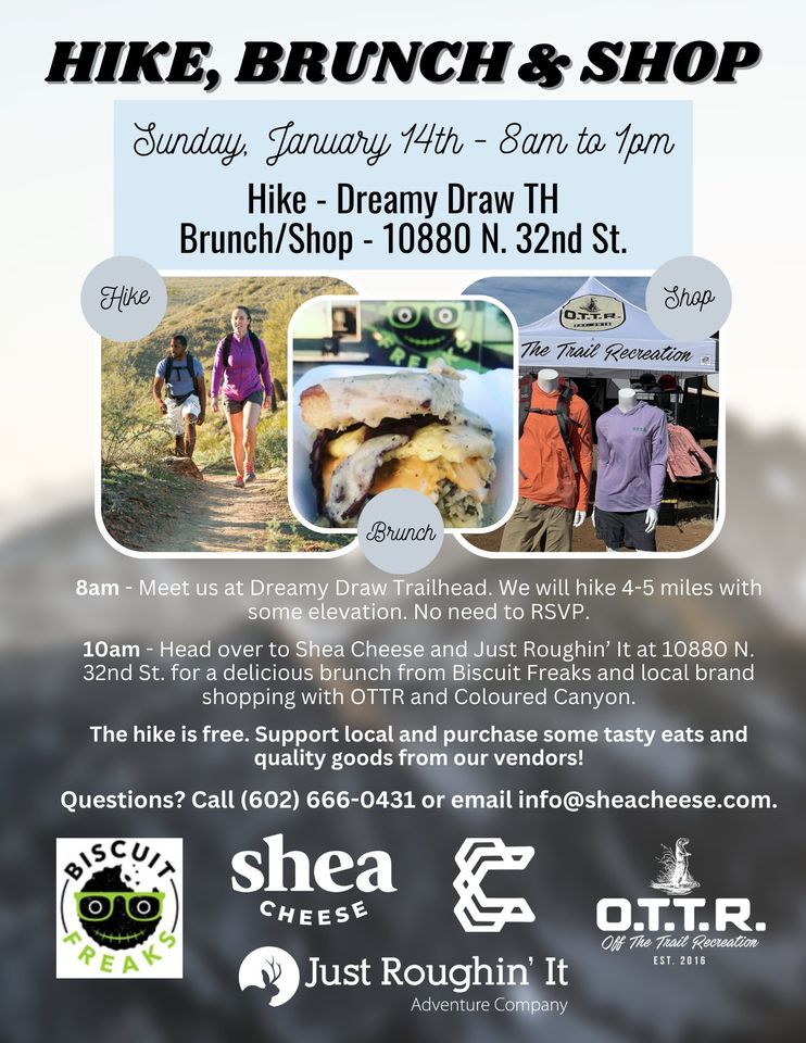 Hike, Brunch and Shop, Dreamy Draw Trail Phoenix Mountain Preserve ...