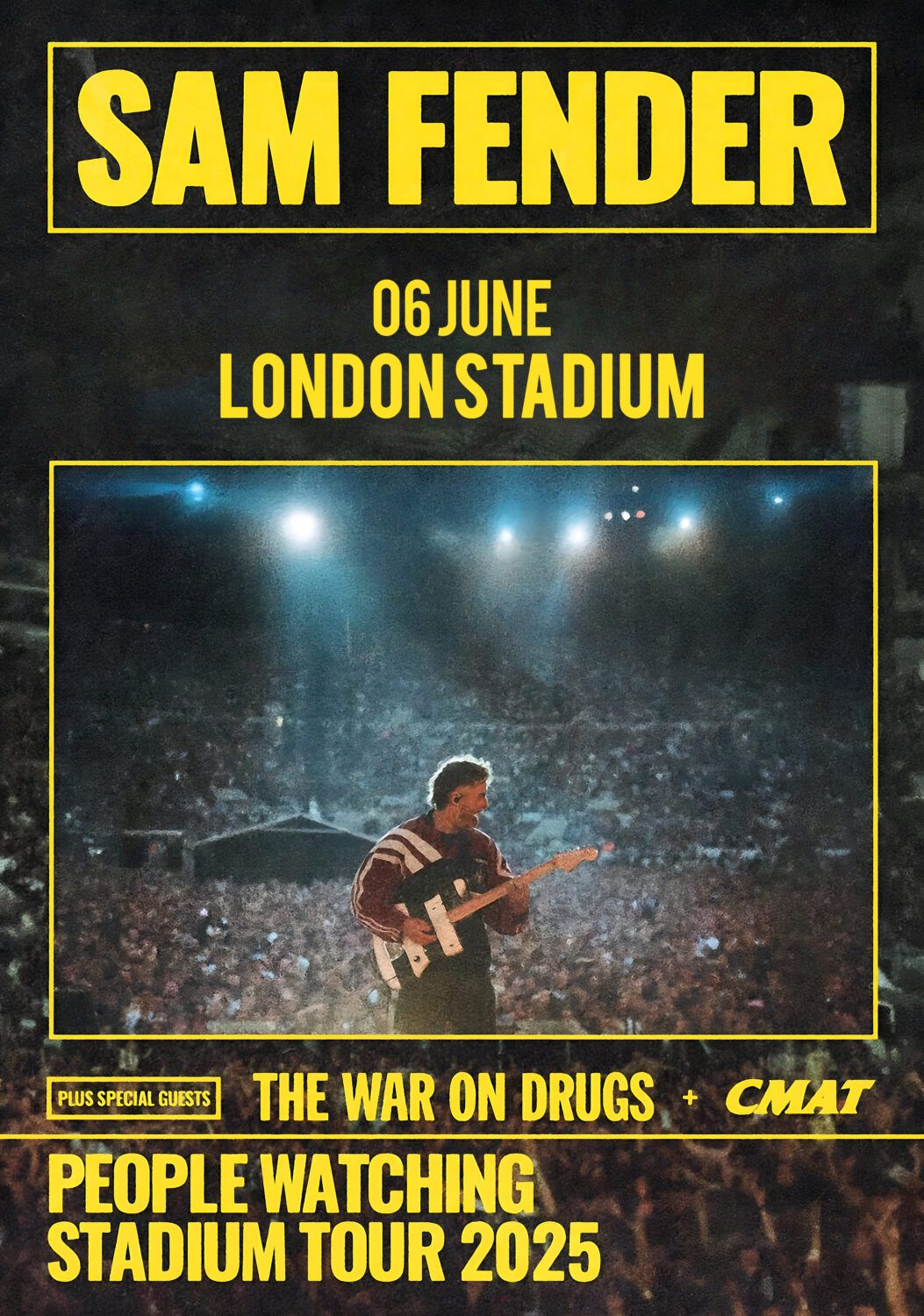 Sam Fender at London Stadium, London Stadium, 6 June 2025 | AllEvents