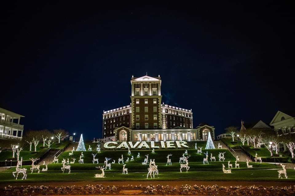 Cavalier Grand Illumination Holiday Reveal, The Historic Cavalier Hotel ...
