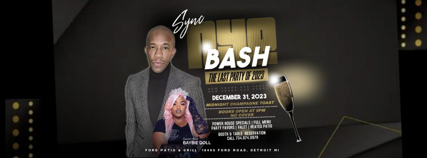NYE BASH w/ DJ Sync @ Ford Patio & Grill, Ford Rd Patio Bar & Grill ...
