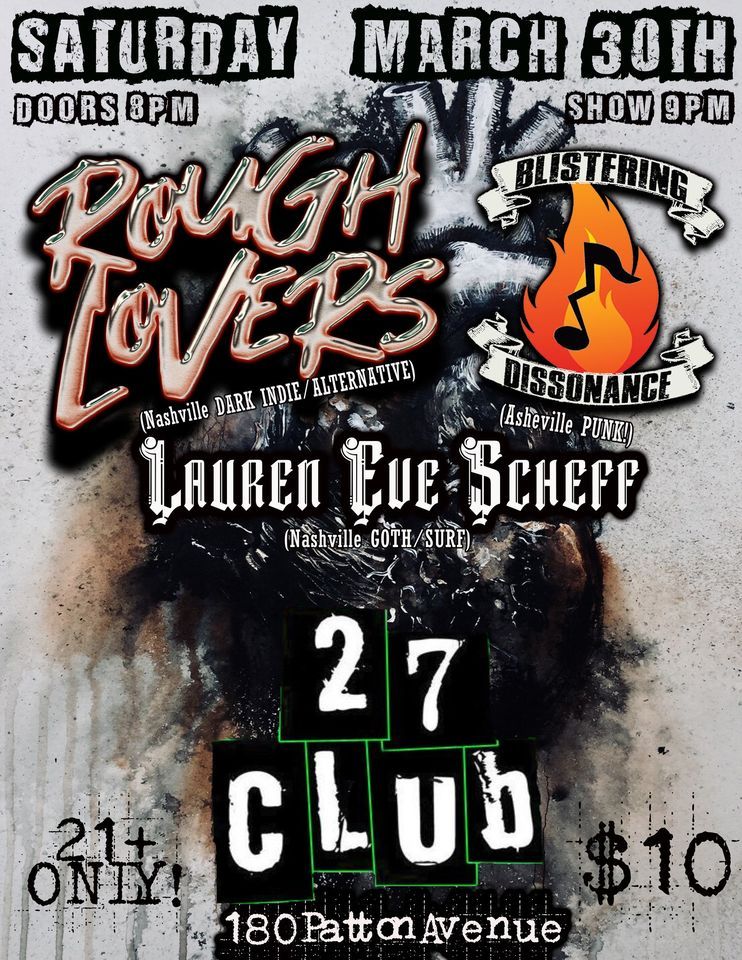ROUGH LOVERS/ Blistering Dissonance / Lauren Eve Scheff , 180 Patton ...