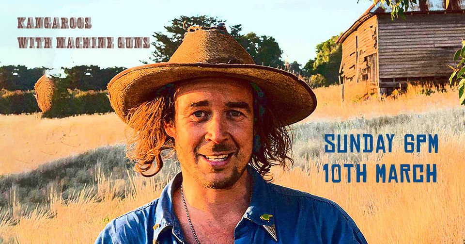 Kangaroos With Machine Guns, Rodney's Bait n Tackle, Perth, 10 March ...