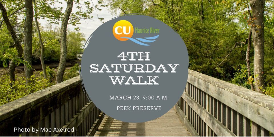 4th Saturday Walk , Harold N. Peek Preserve, Millville, 23 March 2024 ...