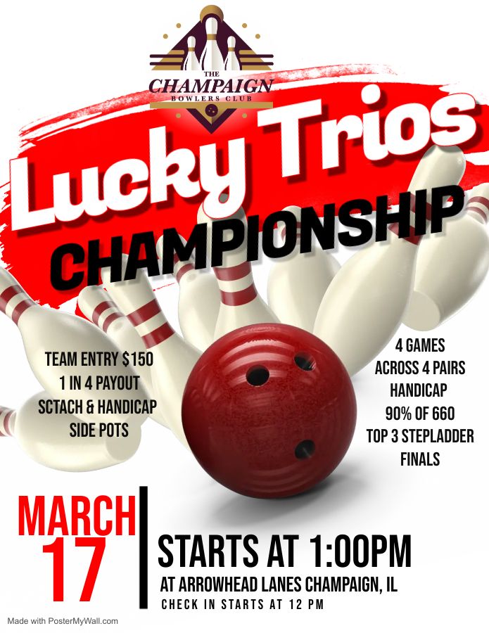 Lucky Trios Championship, Arrowhead Lanes - Champaign-Urbana, March 17 ...