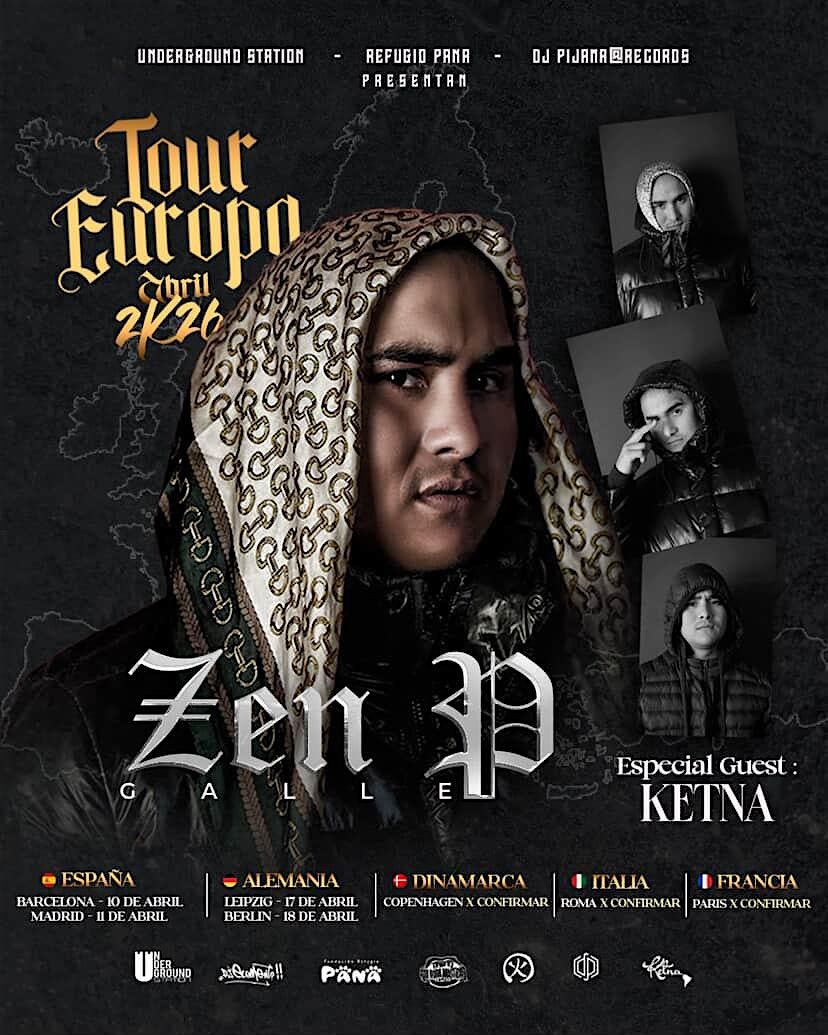 ZEN P en PROPHETS IN DA HOOD 27 (Madrid), Sala Elefante Blanco, Madrid ...