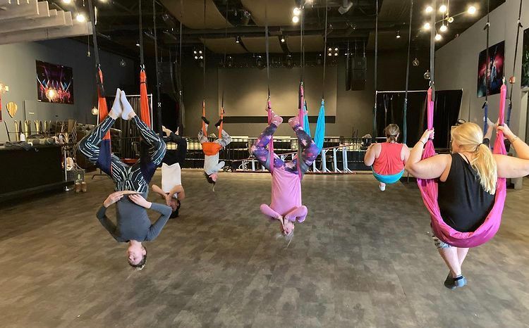 Aerial Yoga at Putnam Place- all levels, Putnam Place, Saratoga Springs ...