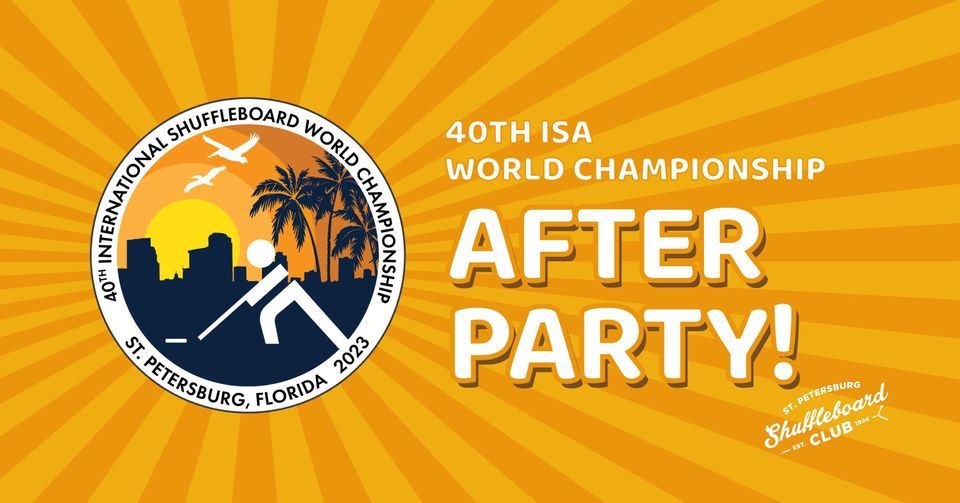 World Championship After Party, St. Pete Shuffle, Saint Petersburg, 27 ...