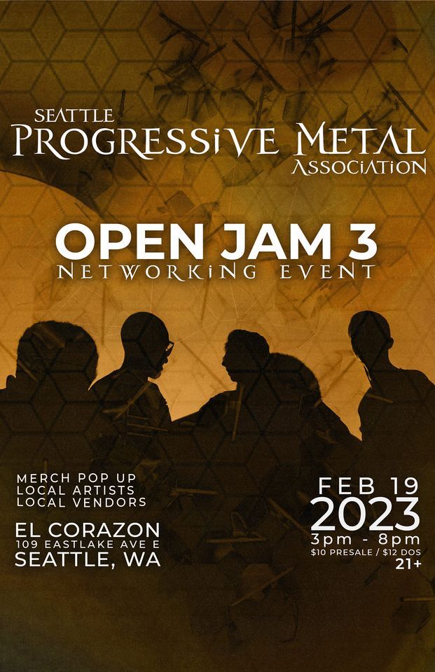 Seattle Progressive Metal Associations Third EVER Open Jam and ...