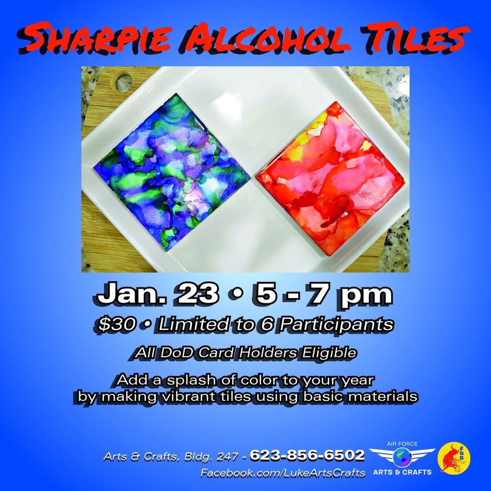 Sharpie Alcohol Tiles, 7384 N 140th Bldg 247 Glendale, AZ, United ...