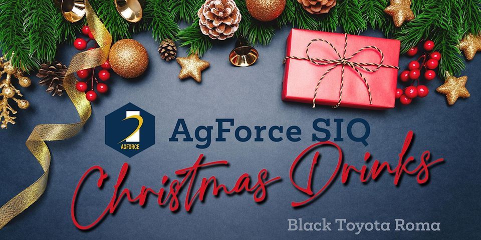 AgForce Southern Inland Queensland Christmas Drinks, Black Toyota Roma ...