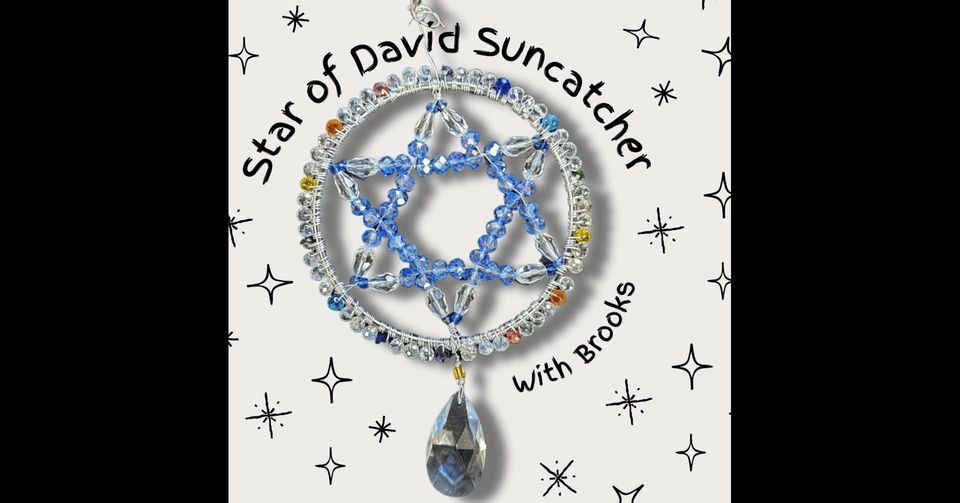 Wire Art Class - Star of David Suncatcher, Aran's Art Studio, Castro ...