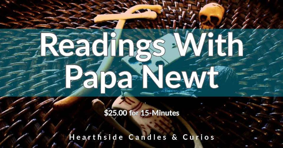 Readings With Papa Newt, Hearthside Candles & Curios, Boys Town ...