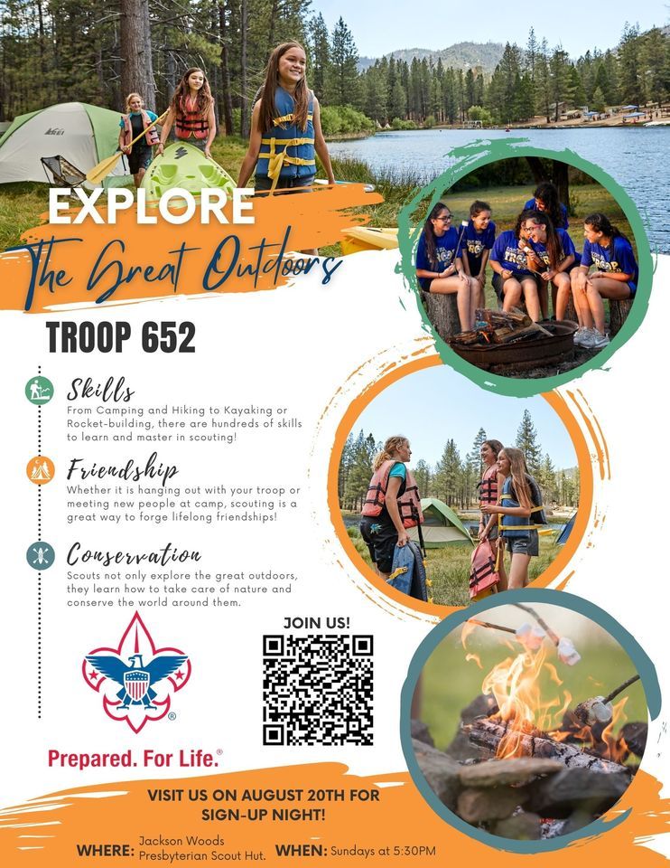 Scout Sign Up Night, Jackson Woods Presbyterian Church, Corpus Christi ...