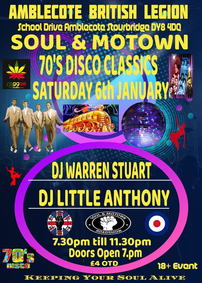 AMBLECOTES GOT SOUL , Amblecote British Legion, Stourbridge, 6 January ...