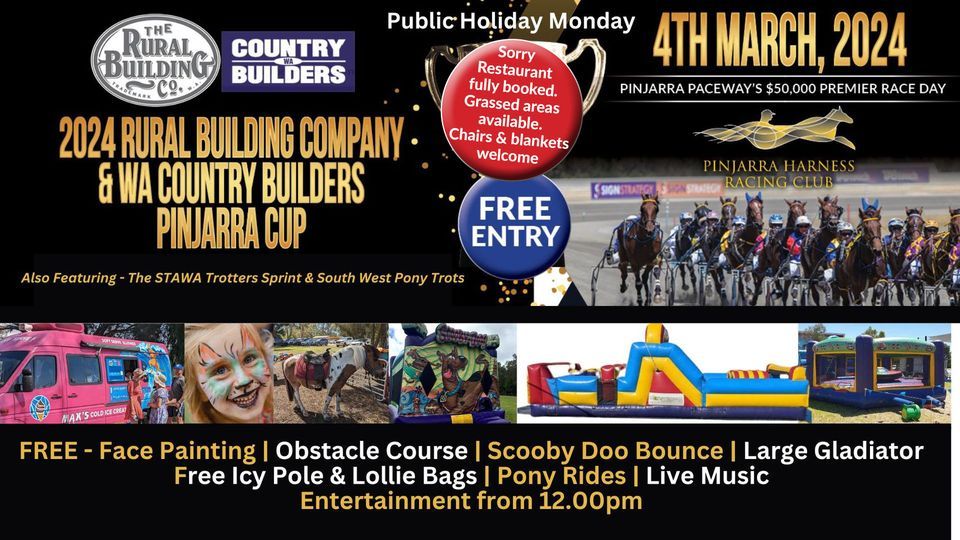Family Fun Day @ the Pinjarra Trots 4th March 2024, Pinjarra Trots ...