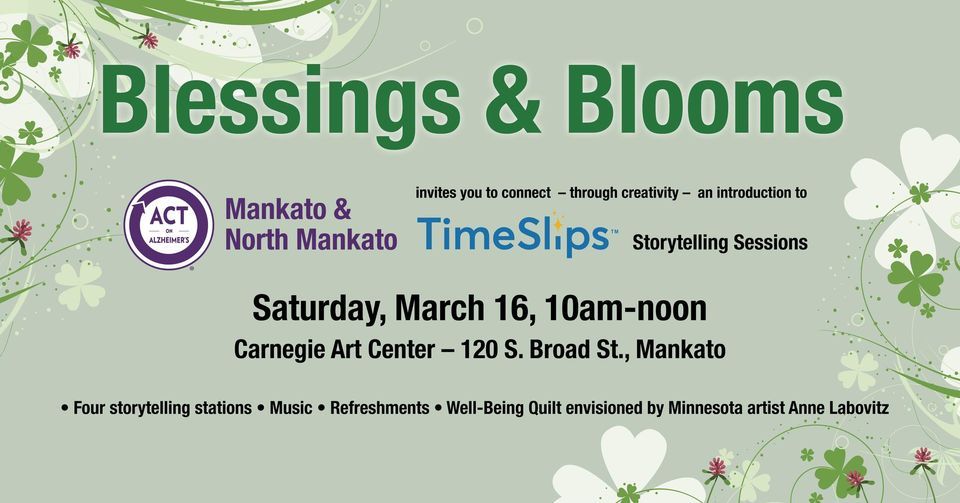 Blessings & Blooms - An introduction to TimeSlips Storytelling Sessions ...