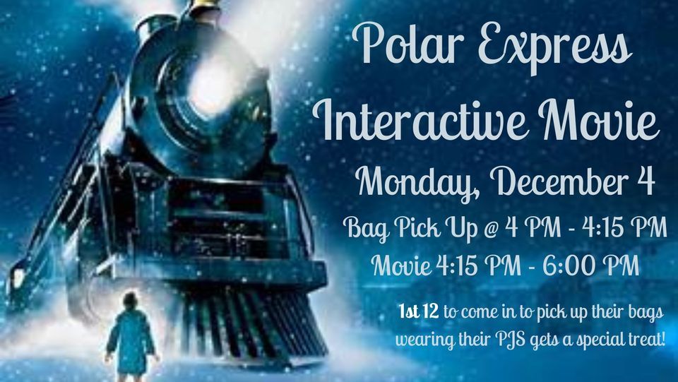 Polar Express Interactive Movie, Bonham Public Library, 4 December 2023 ...