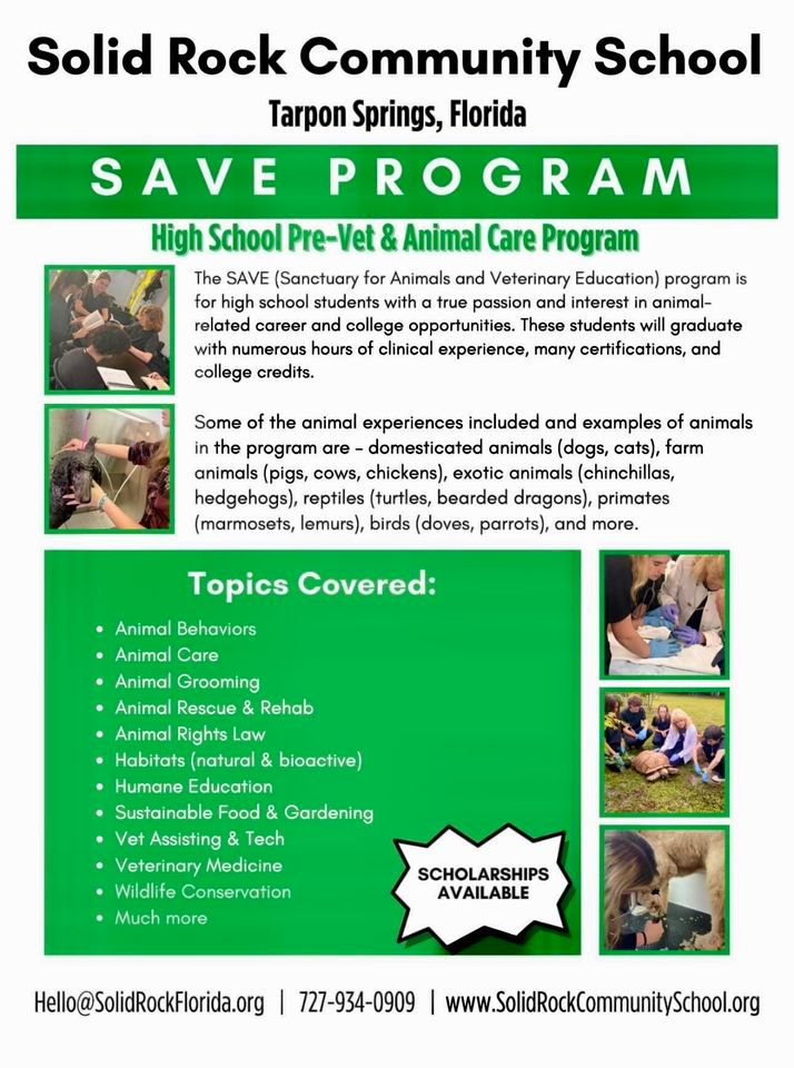 Visitors Day, Solid Rock Community School, Tarpon Springs, February 17 ...