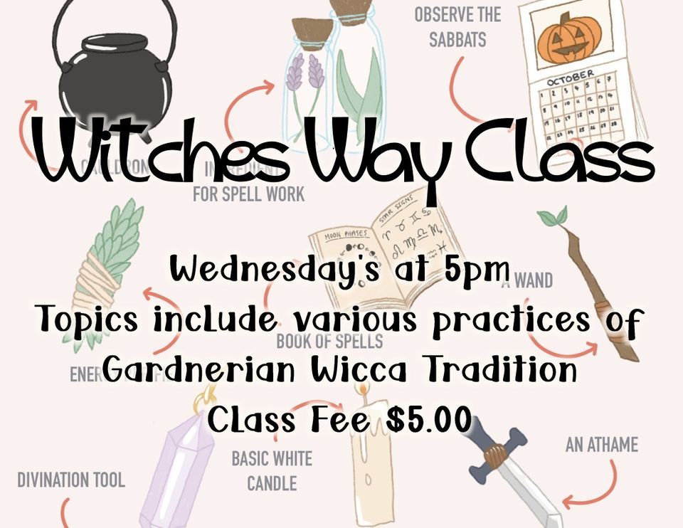 Witches Way Class, The Dragon's Mantle, Akron, December 6 2023 ...