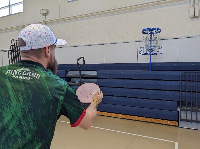 Disc Golf Putting, Pineland Farms, New Gloucester, January 3 2024 ...