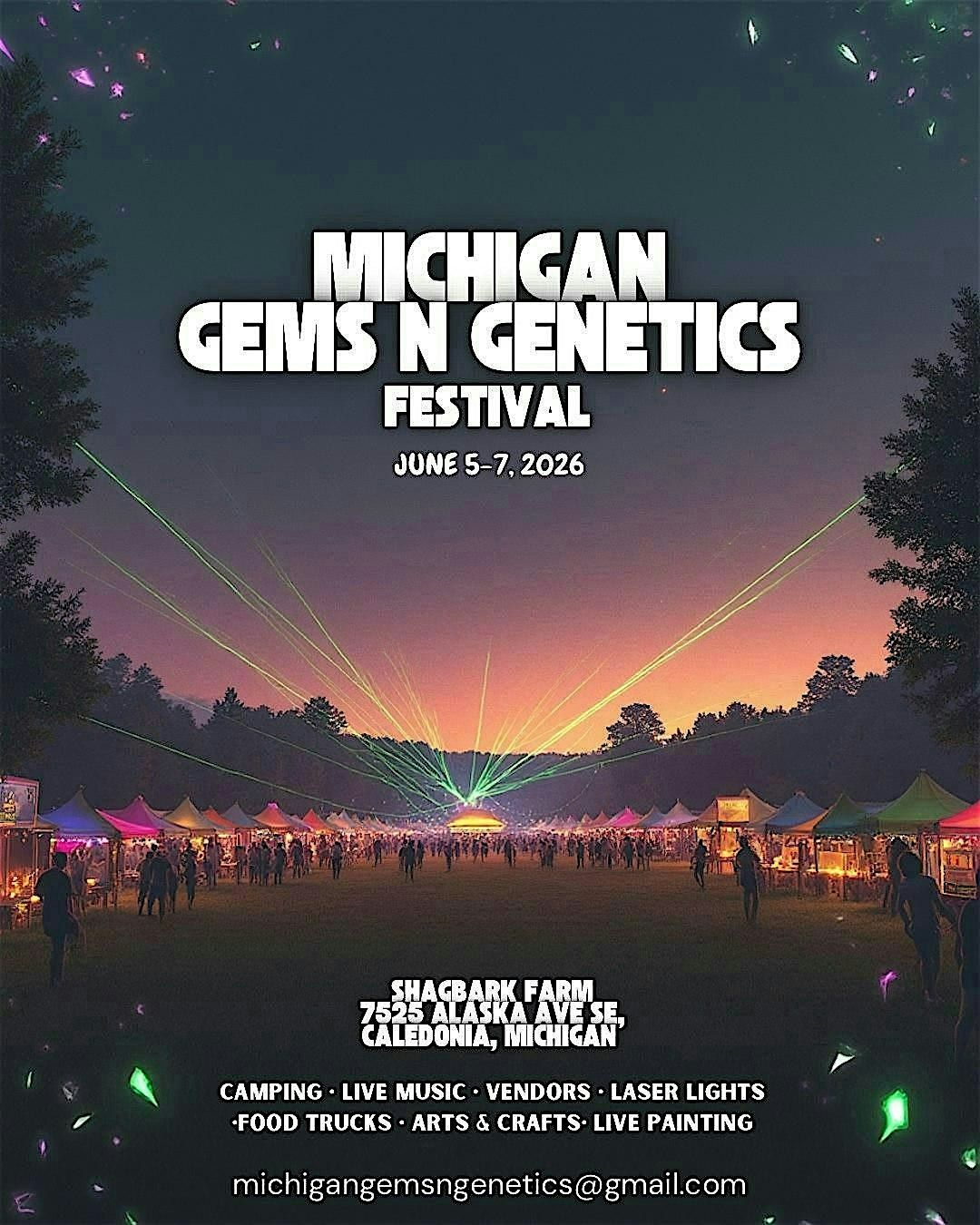 Gems n Genetics Festival, 7525 Alaska Ave SE, Caledonia, 5 June to 7 ...