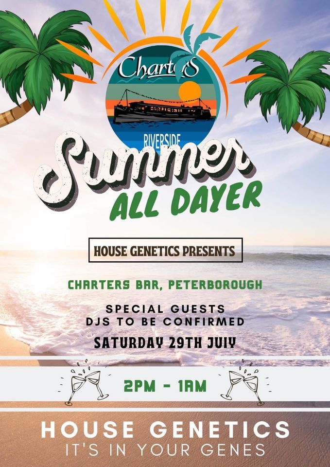 HOUSE GENETICS, Charters Bar, March, 29 July to 30 July | AllEvents.in