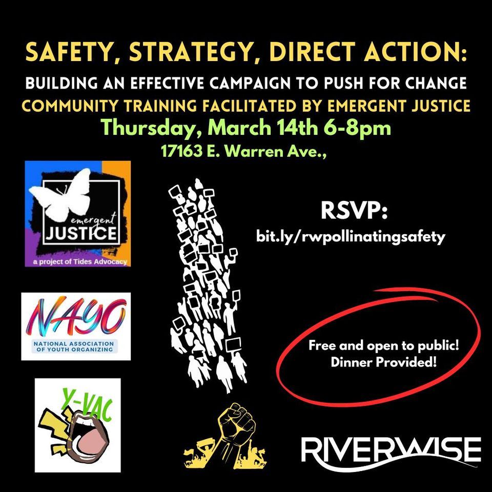 Safety, Strategy, Direct Action: Building An Effective Campaign to Push ...