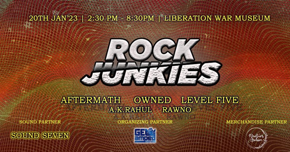 Rock Junkies 2023 , Liberation War Museum, Dhaka, 20 January