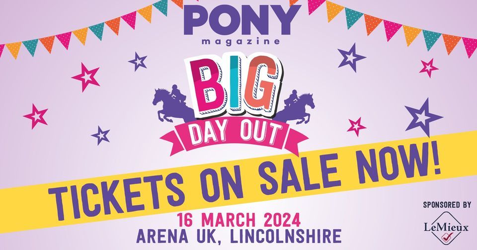 PONY Mags Big Day Out - Arena UK, ARENA UK SHOW Centre, Grantham, 16 ... PONY Mags Big Day Out - Arena UK, ARENA UK SHOW Centre, Grantham, 16 ...
