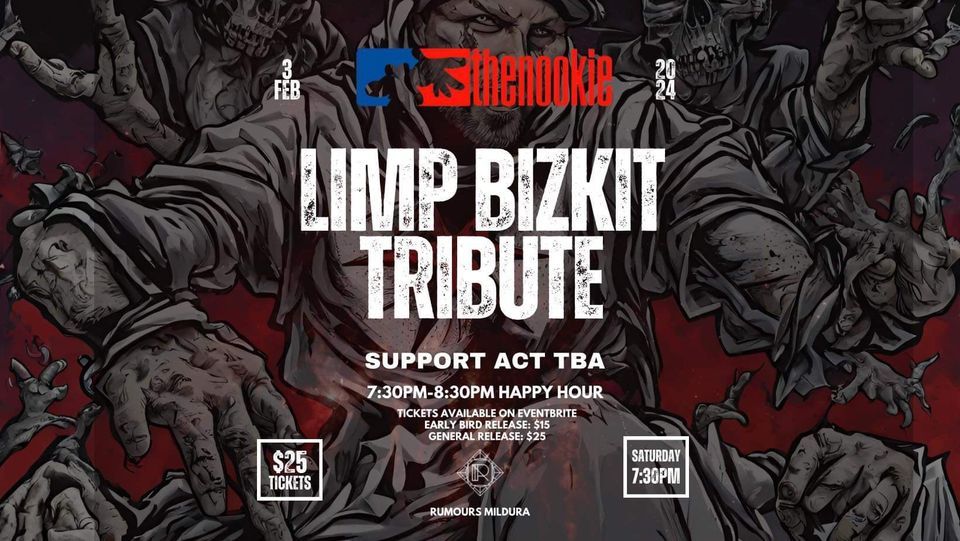 THIS SAT! ? ‘THE NOOKIE’ (LIMP BIZKIT TRIBUTE) , Rumours Nightclub ...