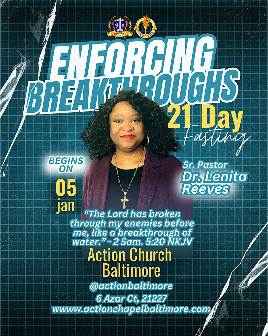 21 Day Fast: Enforcing Breakthroughs, Action Chapel Baltimore, Arbutus ...