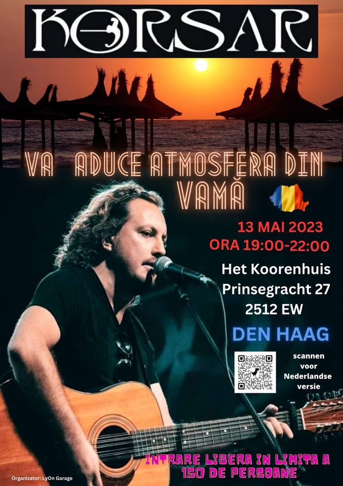 KORSAR-Concert LIVE - DEN HAAG - 13 MAI 2023, Het Koorenhuis, The Hague ...