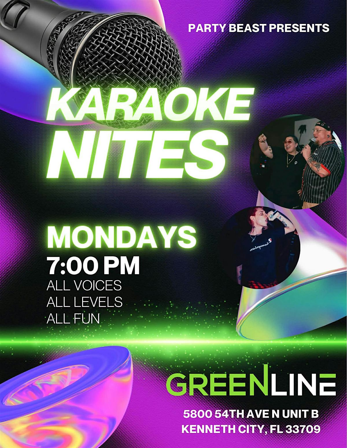 Hot Mic Karaoke Nites, Green Line Recreational Dispensary & Kava Lounge ...