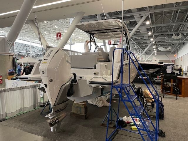 New Wave Yachts at the New England Boat Show, Boston Convention ...