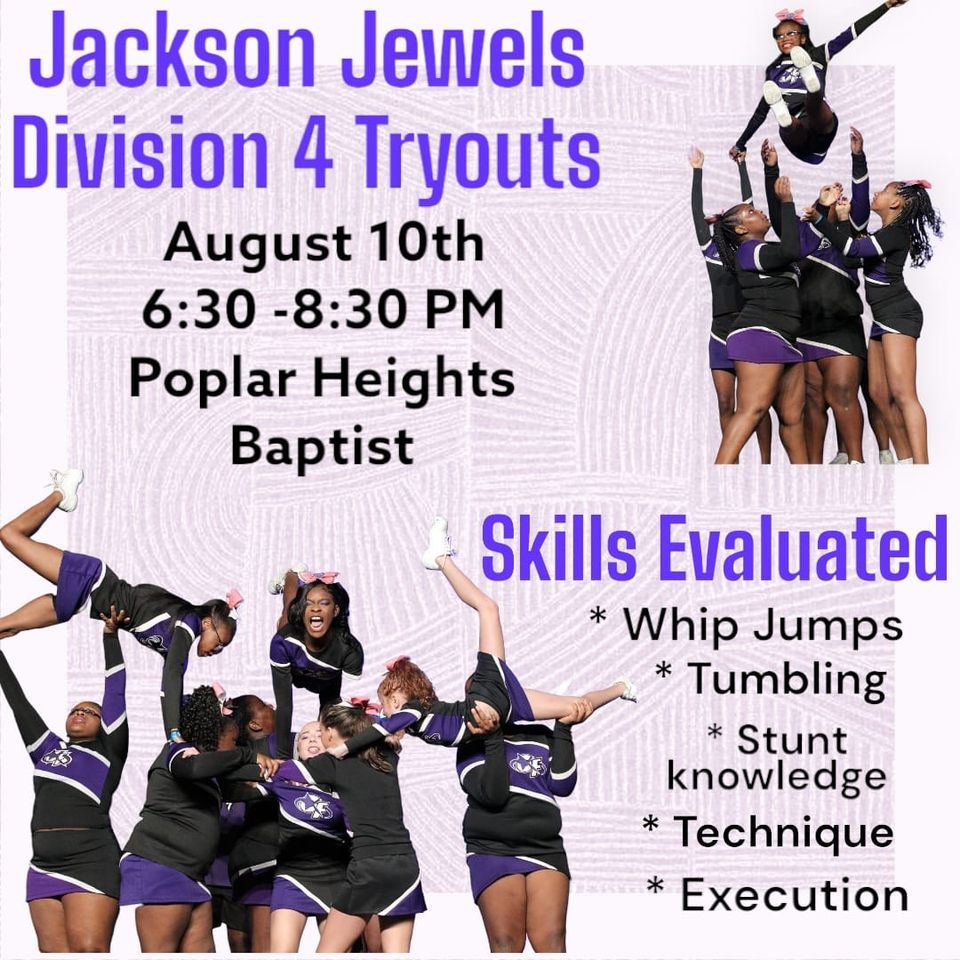 Division 4 Tryouts - Pre-elite - Jackson Jewels Competition ...