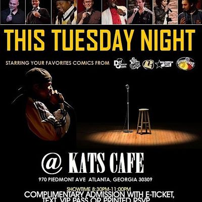 The Heavyweights of Comedy @ Kats Cafe, Kat's Cafe, Atlanta, 7 January ...