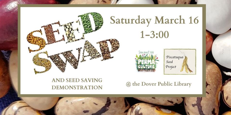 Seed Share and Swap, Dover Public Library, March 16 2024 | AllEvents.in