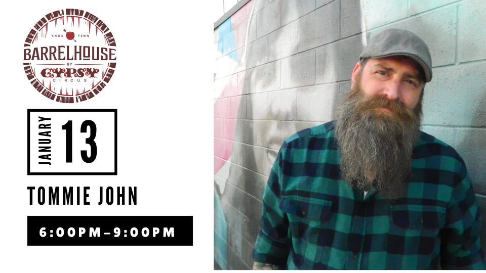 Tommie John, Barrelhouse, Knoxville, January 13 2024 | AllEvents.in