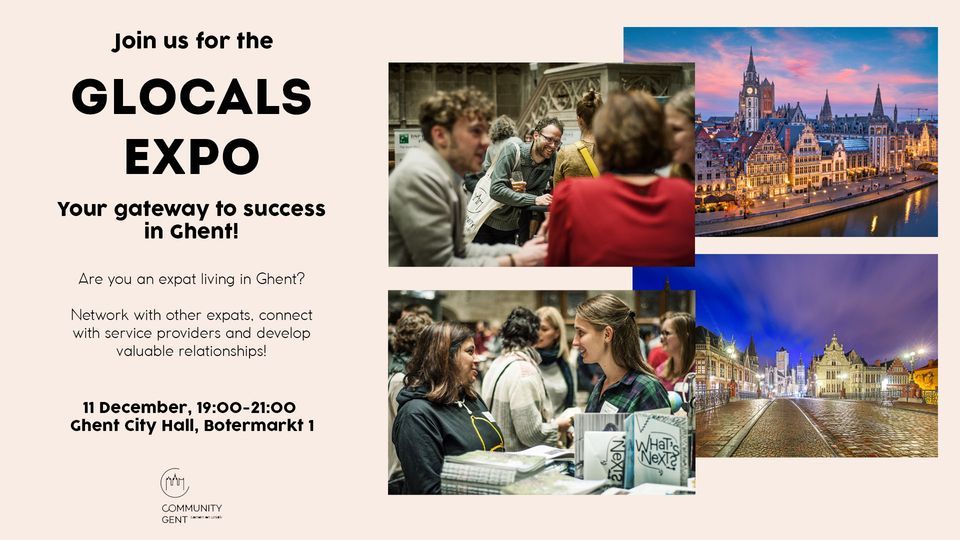 5th GLOCALS EXPO, Botermarkt 1, 9000 Gent, December 11 2023 | AllEvents.in