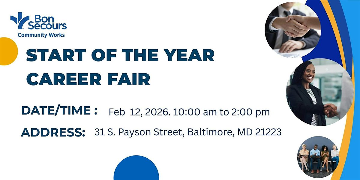Start of the Year Career Fair, Bon Secours Community Resource Center ...