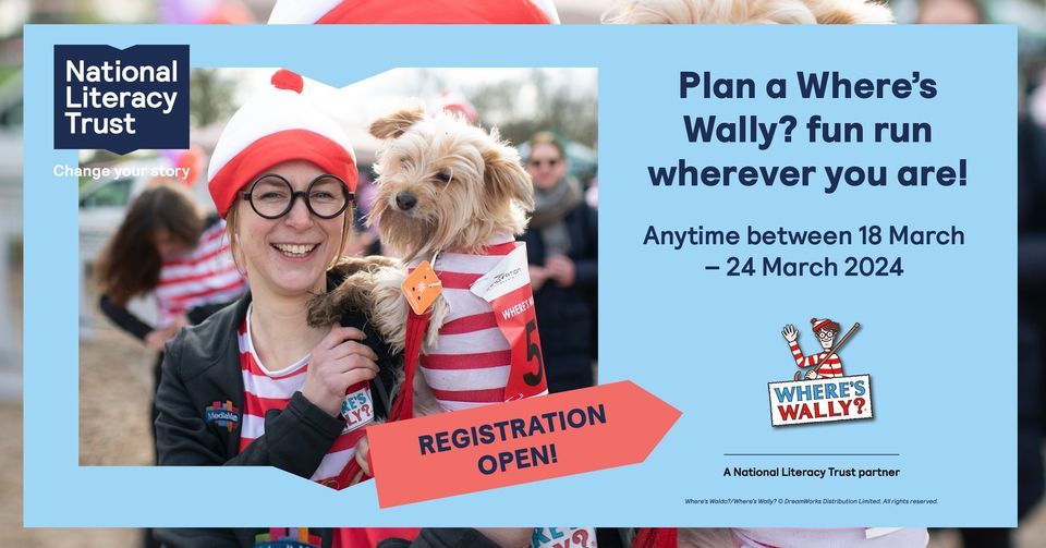 Wheres Wally? Fun Run 2024, Online event, London, United Kingdom, 18 ...
