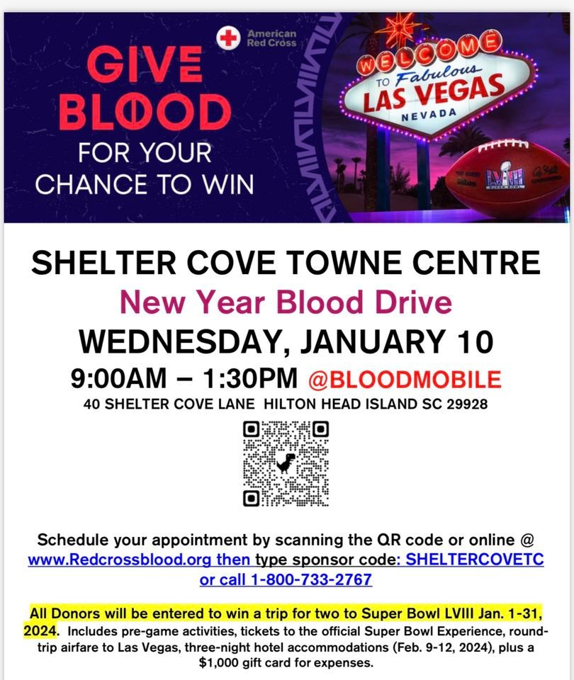 BLOOD DRIVE , 40 Shelter Cove Ln Hilton Head Island, SC, United States ...