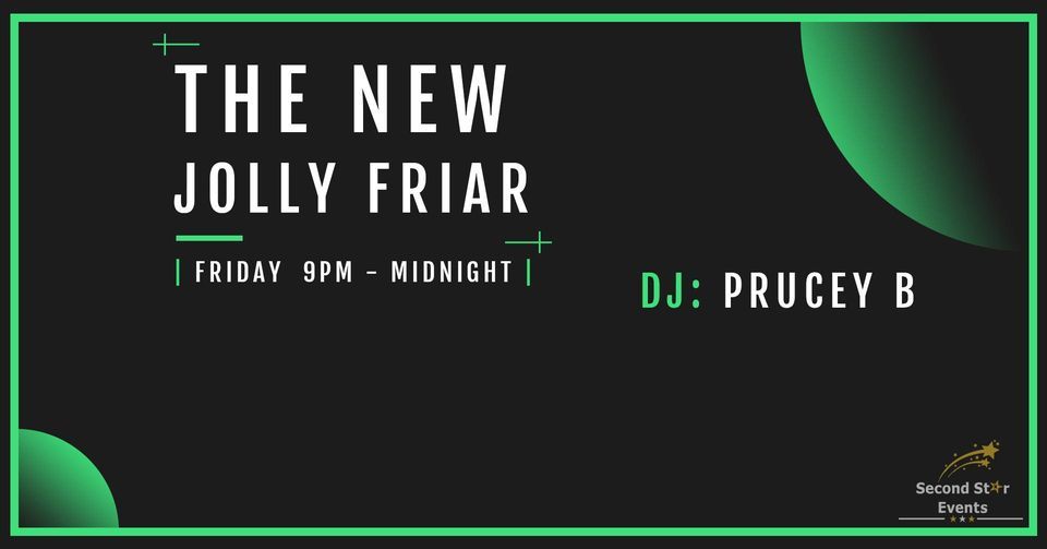 DJ Prucey B, The New Jolly Friar, Basildon, 30 June 2023 | AllEvents