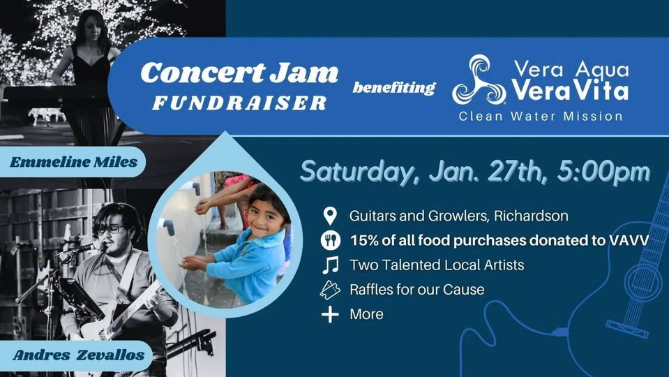 Concert Jam Fundraiser - Guitars and Growlers/Vera Aqua VeraVita ...