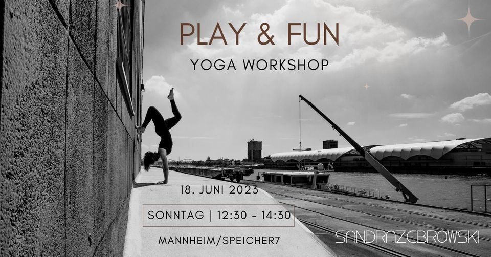 PLAY & FUN Yoga Workshop mit Sandra Zebrowski, Speicher7 Hotel ...