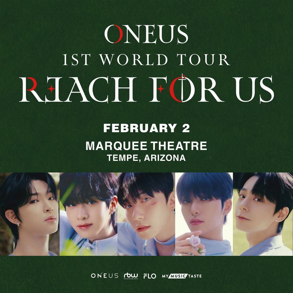 ONEUS, Marquee Theatre, Tempe, 2 February 2023 | AllEvents.in