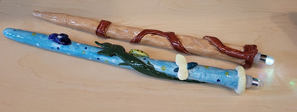 Kids Night Out - Light up Clay Wand!, The Studio for Art and Craft ...